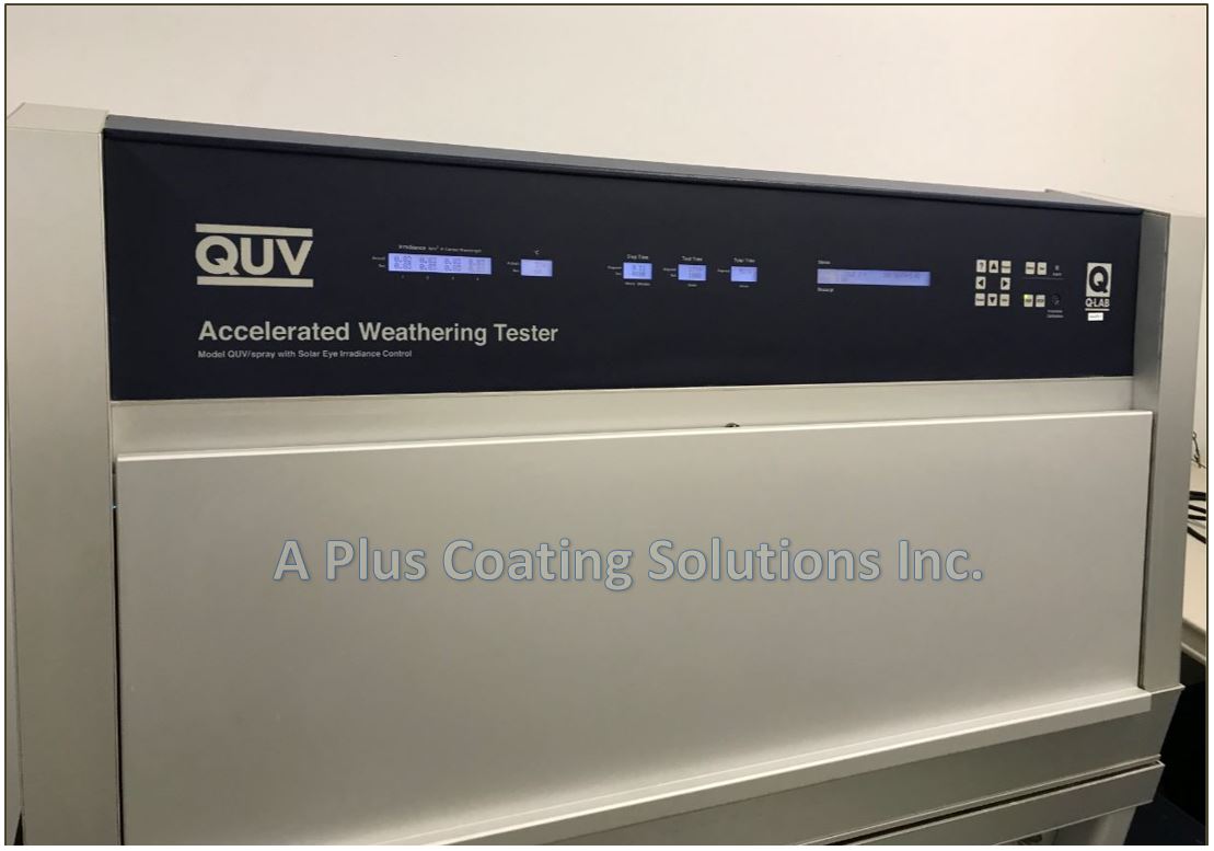 Weathering – QUV - A Plus Coating